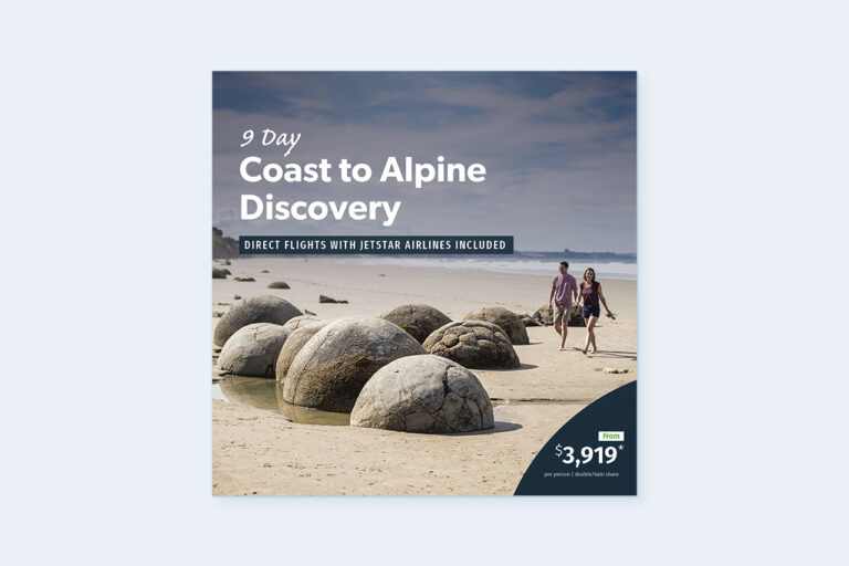 9 Day Coast to Alpine Explorer | ANZCRO