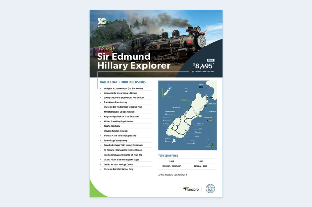 13 Day Sir Edmund Hillary Explorer | ANZCRO